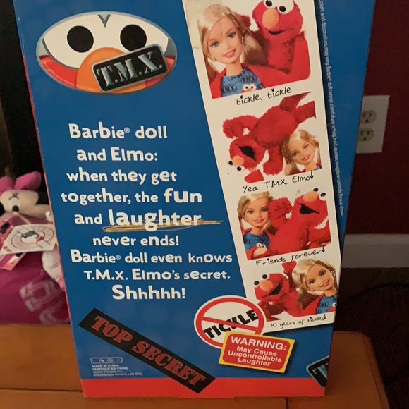 Mattel | Toys | Barbie Sesame Street Tickle Me Elmo Brand New | Poshmark